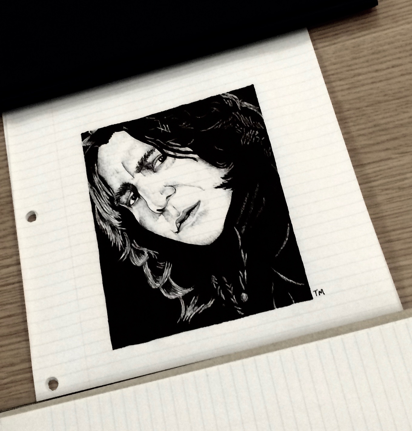 Portrait: Alan Rickman (Severus Snape) | Thomas in Genderland